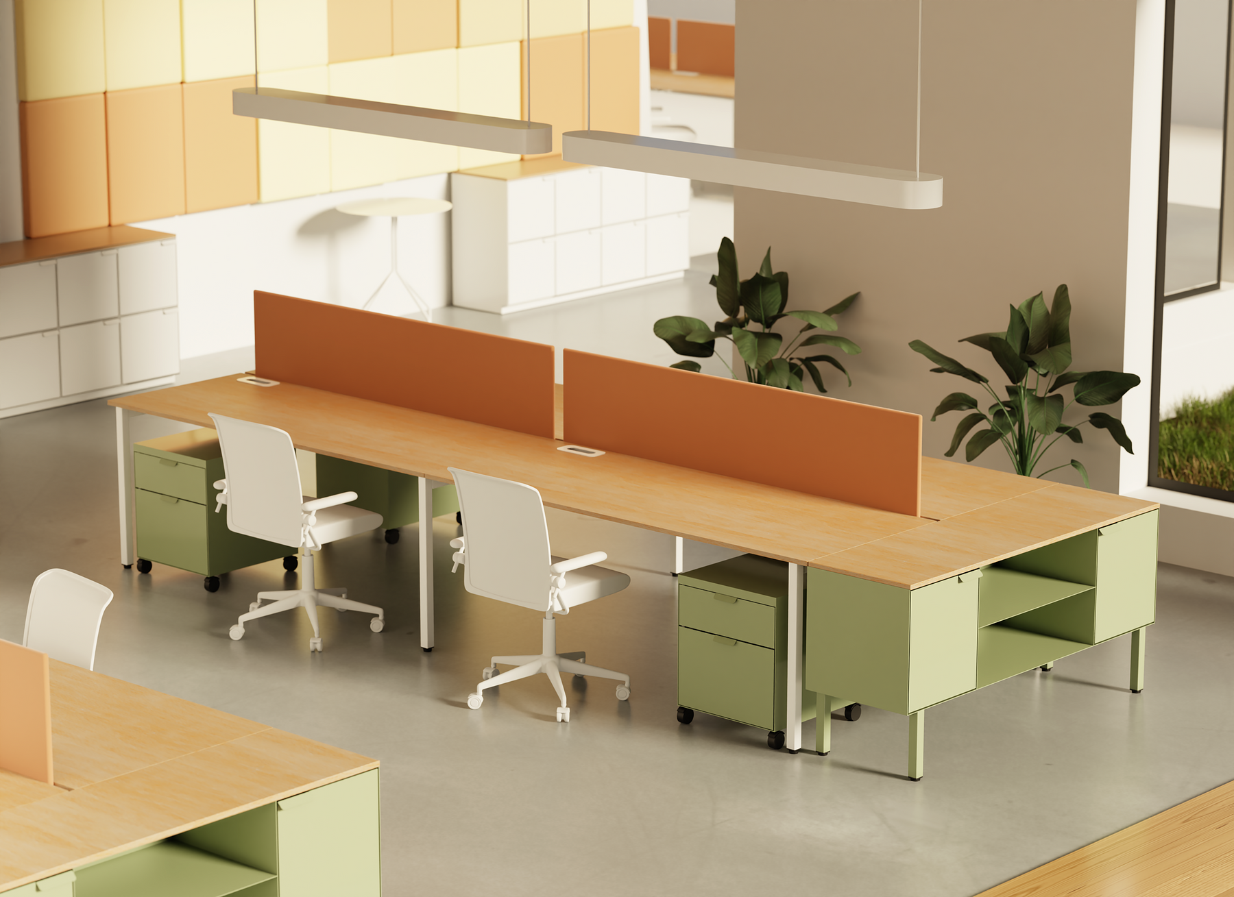 Escritorio Modular Loop – Bodega